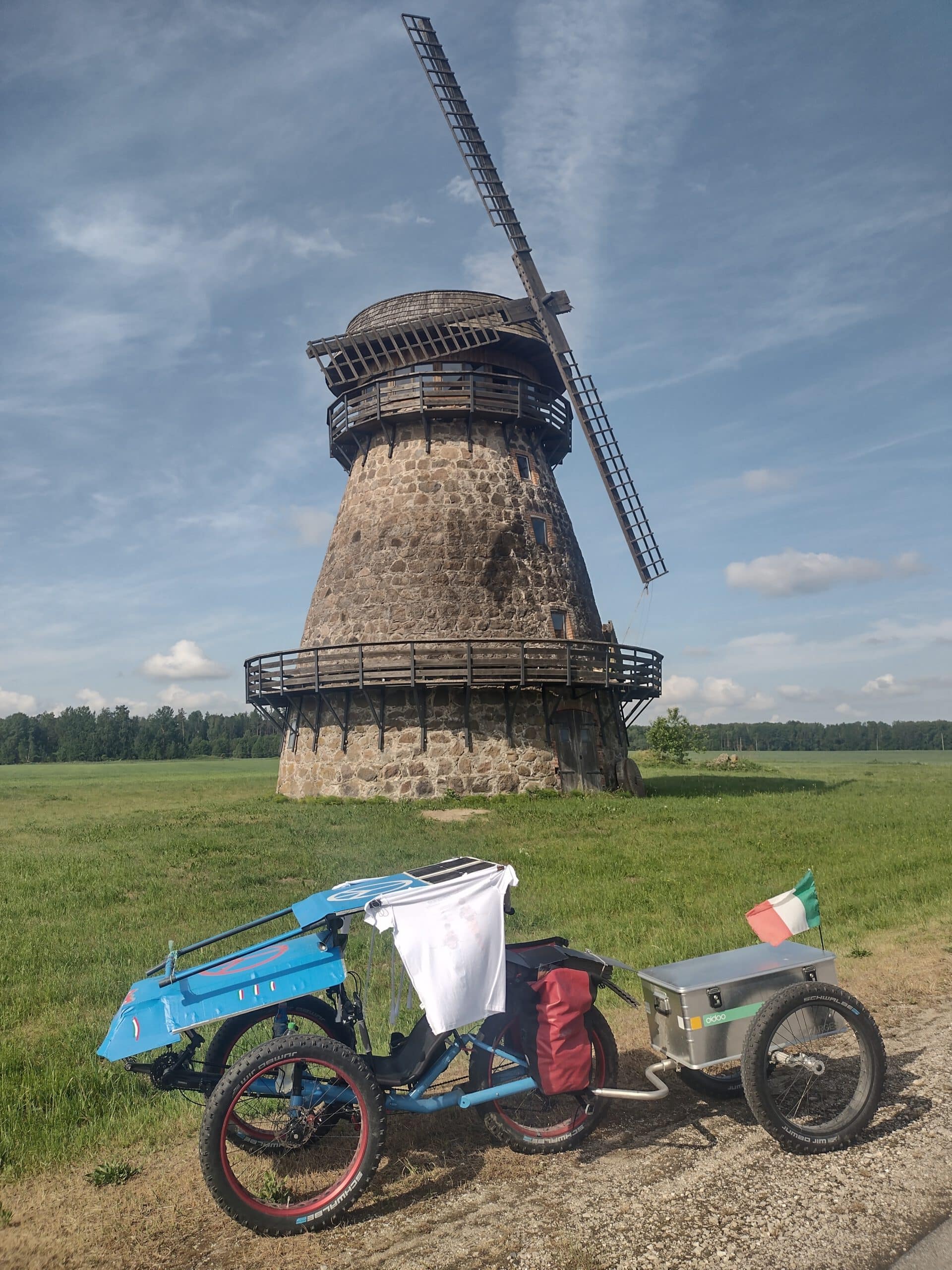 Nicola Chiacchio ist mit aidoo in Estland angekommen. - aidoo